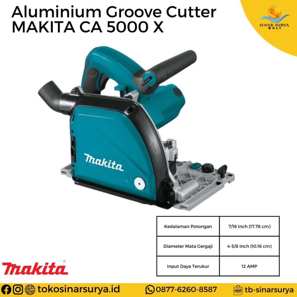 MAKITA CA 5000 X Aluminium Groove Cutter - Toko Toss