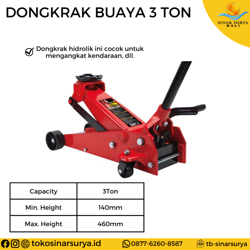 Wipro - Dongkrak Botol Berbagai Ukuran - Toko Toss