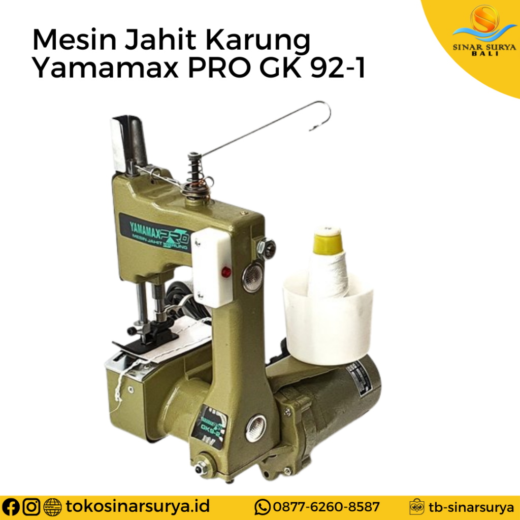 Yamamax PRO GK 92-1 Mesin Jahit Karung - Toko Toss