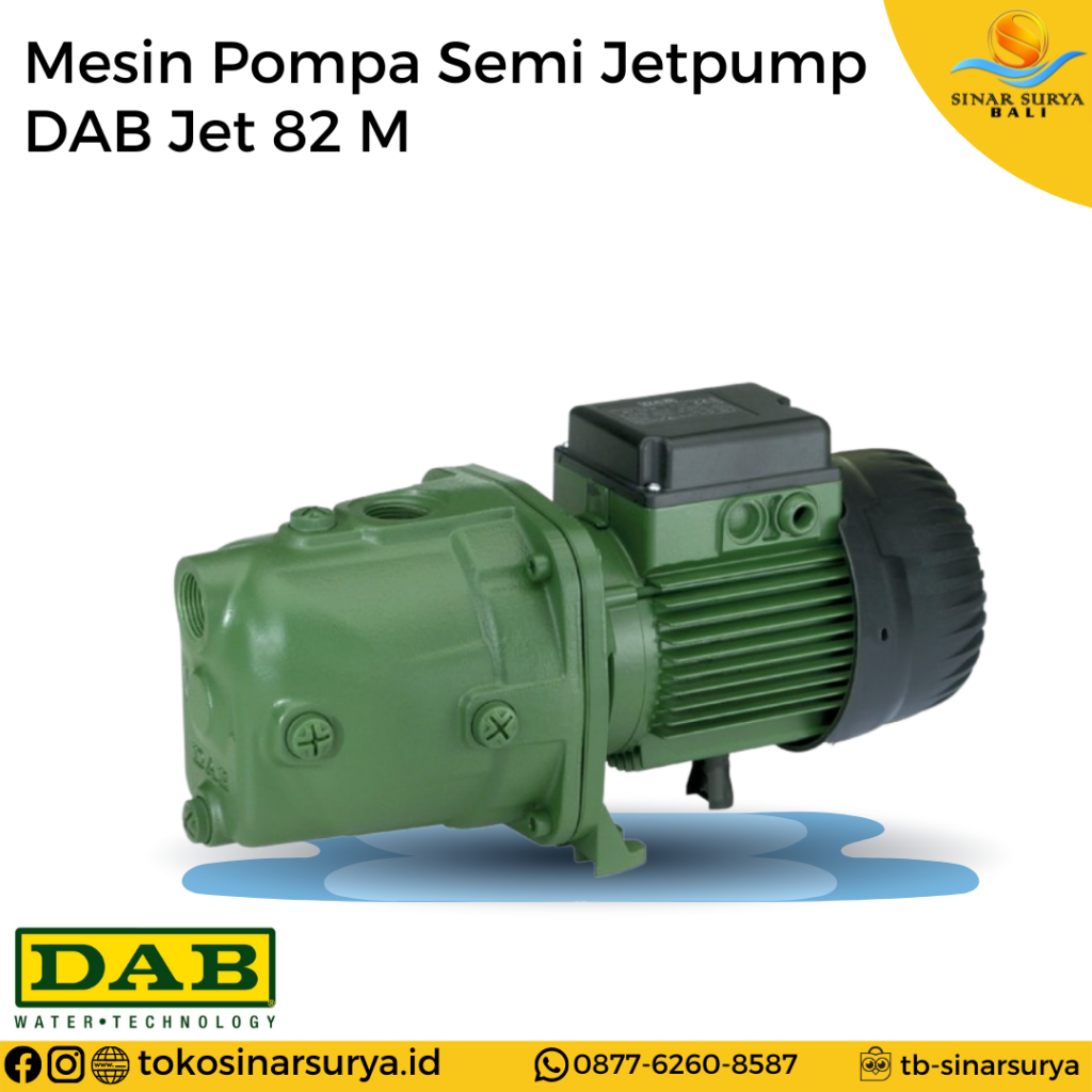 Mesin Pompa Semi Jetpump DAB Jet 62 M - Toko Toss