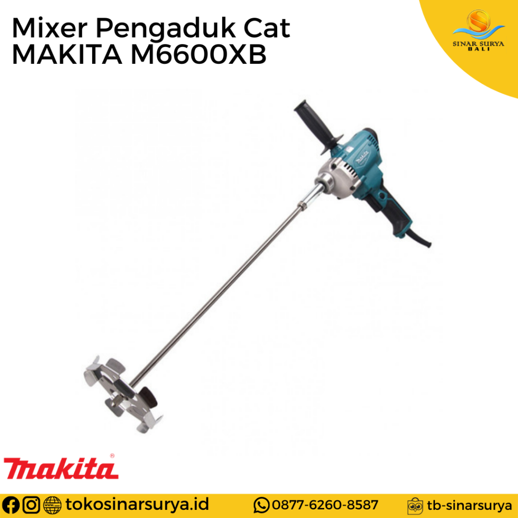 MAKITA M6600XB Mixer Pengaduk Cat - Toko Toss