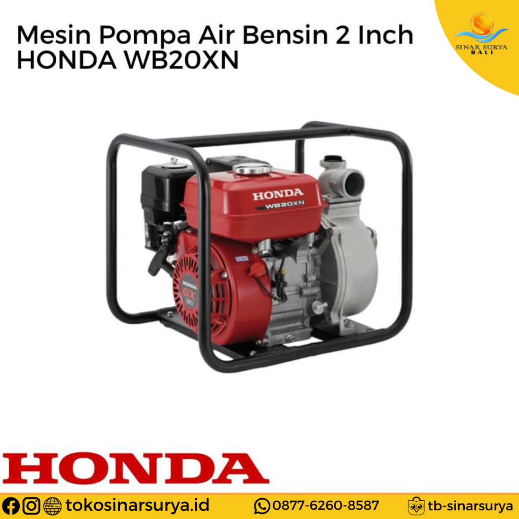 Pompa Alkon 2 Inch Honda WB20XN - Toko Toss