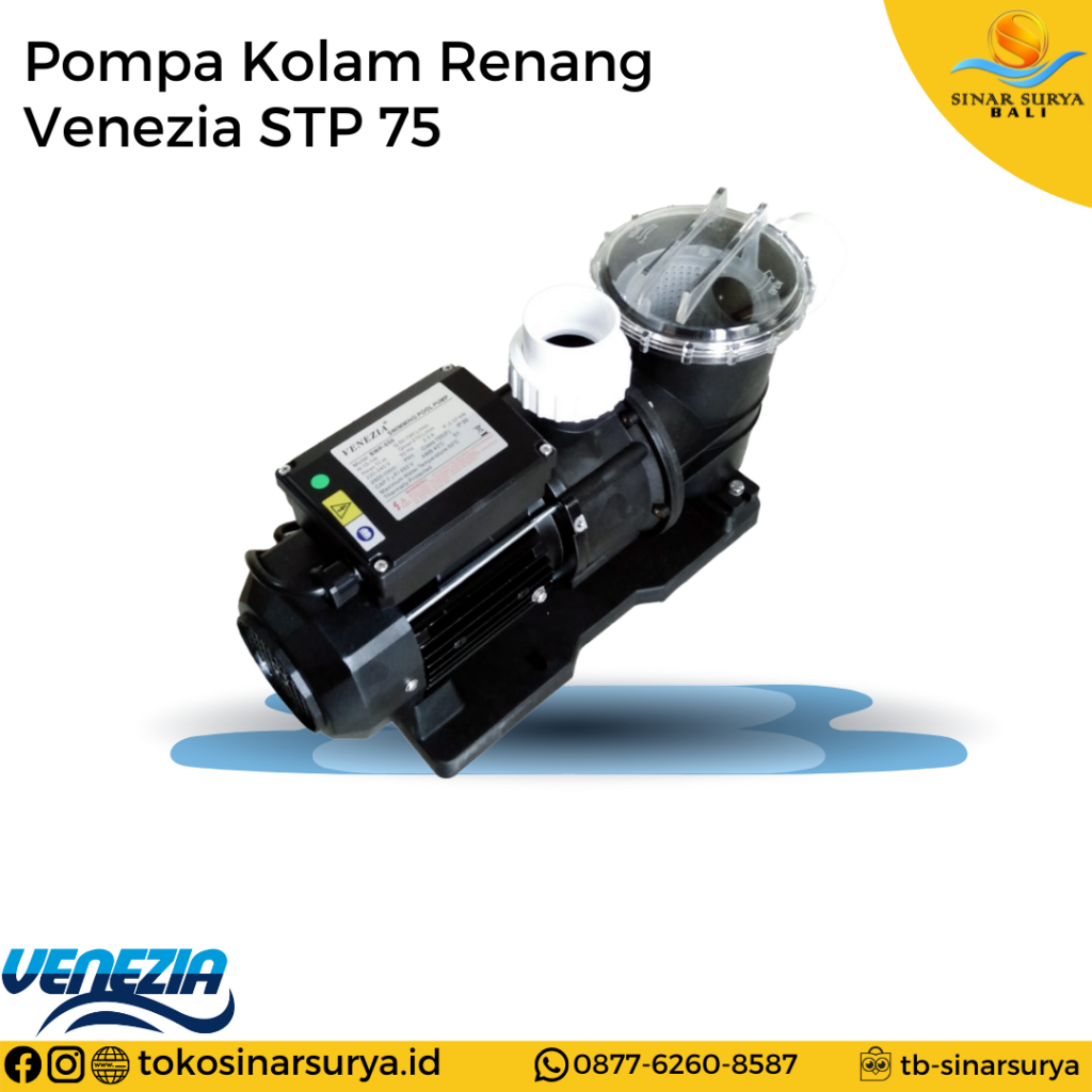 Venezia STP 75 Pompa Kolam Renang - Toko Toss