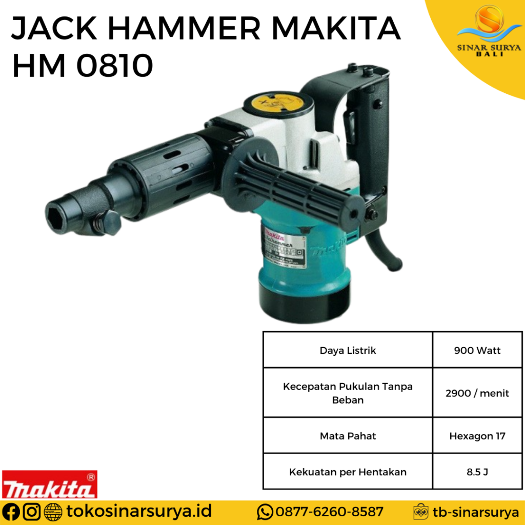 Makita - HM 0810 - Jack hammer - Toko Toss